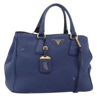 Prada Pre-owned Vintage Hand Bag - - Pre-owned - Damen - Blau - ONE SIZE