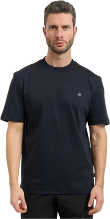 HUGO BOSS Homme, Tops, Bleu, Taille: 6XL Taut T-shirt
