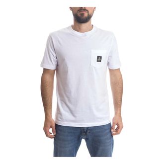 RefrigiWear Homme, Tops, Blanc, Taille: M T-shirt Pierce