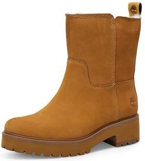Timberland Femme Carnaby Cool Basic Warm Pull on WR Bottes Tendance, Wheat, 37.5 EU
