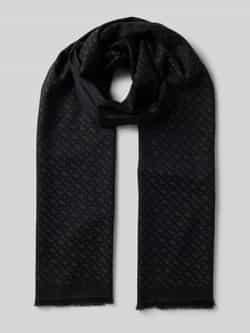 HUGO BOSS Schal aus Baumwoll-Woll-Mix