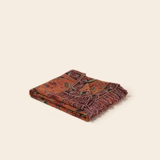 Madura Plaid Sundari Orange et multicolore - MULTICOLORE