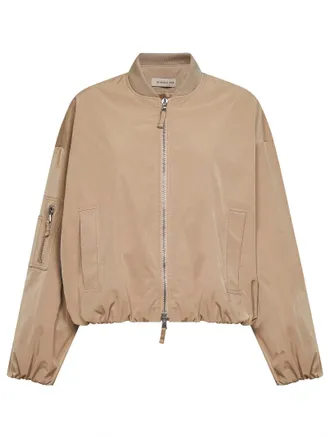Blanca Vita Bomber Jacket - Beige