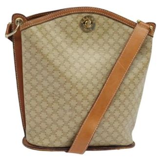 Celine Pre-owned Cuir sacs-celine - Femme - Pre-owned - Beige - Taille: ONE Size
