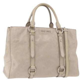 Miu Miu Pre-owned Hand Bag - - Pre-owned - Damen - Beige - ONE SIZE