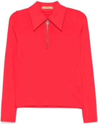 Rejina Pyo Jasmine Poloshirt - Rot
