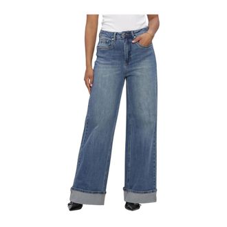 Gestuz GZsara HW Wide Jeans - - Jeans - Damen - Blau - W28 L32