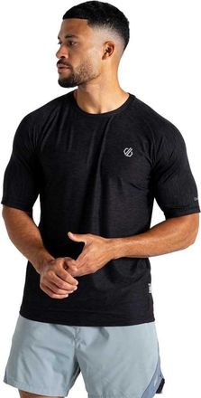 Dare 2B Dare 2b Herren-T-Shirt, kurz&auml;rmelig, Power-Up, black marl, XXL