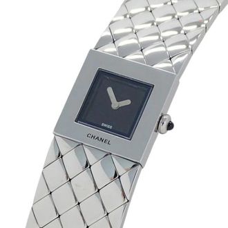 Chanel Pre-owned Vintage Wristwatch - - Pre-owned - Damen - Schwarzk - ONE SIZE
