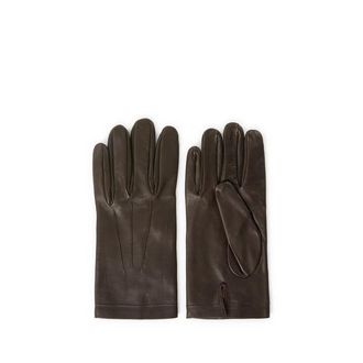 Saison 1865 lederhandschuhe - braun