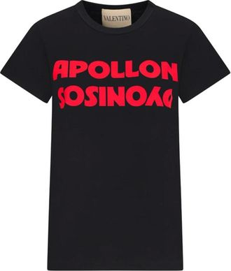 Valentino Garavani Femme, Tops, Noir, Taille: 38 FR B-W Paris T-Shirt