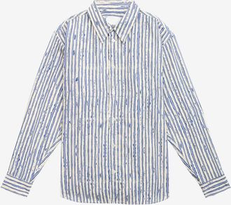 Isabel Marant Chemise Cybilio - Homme - Bleu - Taille XS - Isabel Marant