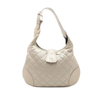 Burberry Sac bandouli&egrave;re Hobo Pre-owned - Femme - Pre-owned - Beige - Taille: ONE Size