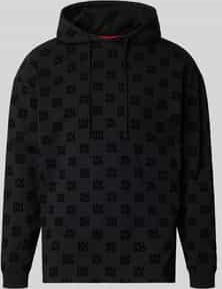HUGO BOSS Regular Fit Hoodie aus Baumwoll-Mix