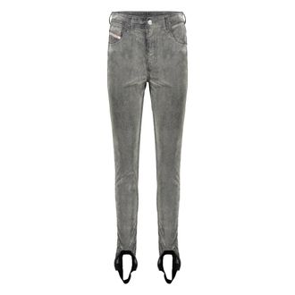 Diesel High-waisted Jeans - - Jeans - Damen - Grau - W28