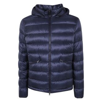 Herno Homme, Vestes, Bleu, Taille: 2XL Veste de sport l&eacute;g&egrave;re avec capuche amovible