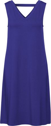Street One Damen A144092 Jersey Kleid, Violet Blue, 40