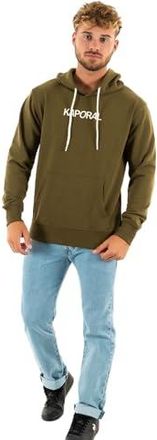 Kaporal Sweat Shirt pour Homme, Modèle Park, Couleur Vert, Taille 2XL