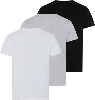 Lacoste T-Shirt (Packung, 3-tlg) Rundhalsausschnitt, reine Baumwolle, Regular Fit