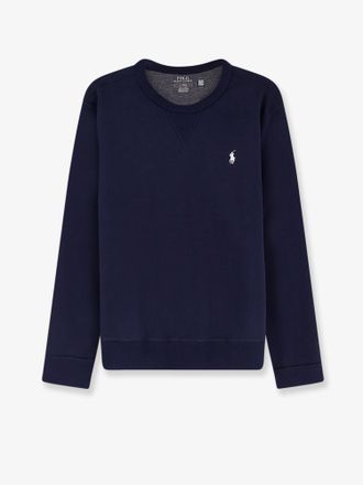 Ralph Lauren Cotton blend sweatshirt with front embroidered logo - POLO RALPH LAUREN - gender_Man