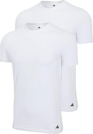 adidas Herren Unterwäsche Crew Neck Shirt (2PK) - Active Flex Cotton