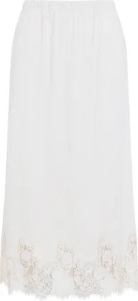 Alberta Ferretti Midirock - Creme