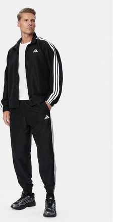 adidas Jogginganzug 3-Stripes Woven KY2301 Schwarz Regular Fit