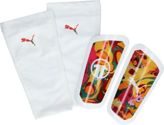 Puma X 11teamsports Ultra Flex Schienbeinschoner weissmehrfarbig, M Unisex