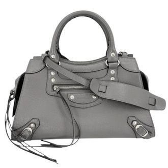 Balenciaga Sac &agrave; main vintage Pre-owned - Femme - Pre-owned - Gris - Taille: ONE Size