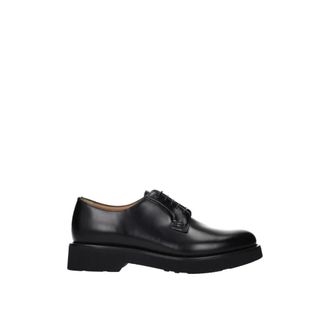 Churchs Schwarze Leder-Oxfords und Derbies - - Shoes - Damen - Schwarzk - 36 EU