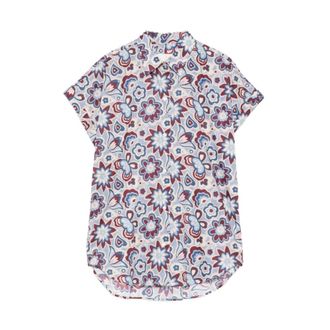 Xacus Femme, Blouses et Chemises, Multicolore, Taille: 36 FR Chemise &agrave; manches courtes