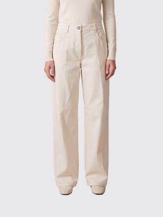 Forte_Forte Hose Damen Farbe Ivory