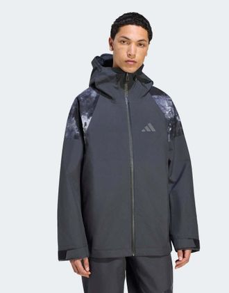 adidas Terrex xperior veste hybride Primeknit spray dye climaproof+ noire