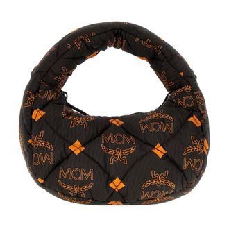 MCM Mcm, Femme, Sacs, Noir, Taille: ONE Size Borsa a spalla