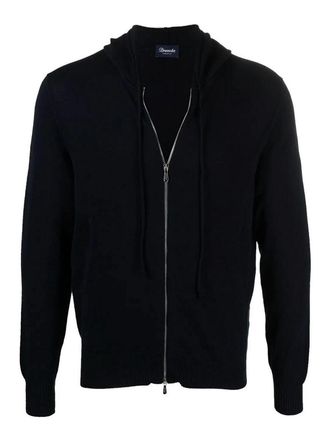 Drumohr Sweat-Shirts - Bleu Fonc&eacute;