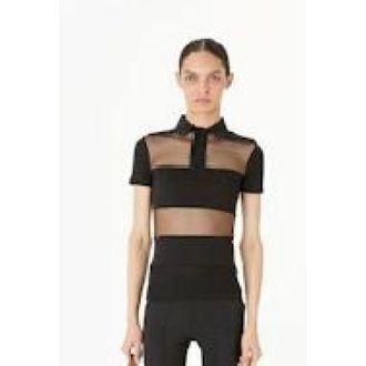 Coperni Femme, Tops, Noir, Taille: 38 FR Polo Chemises