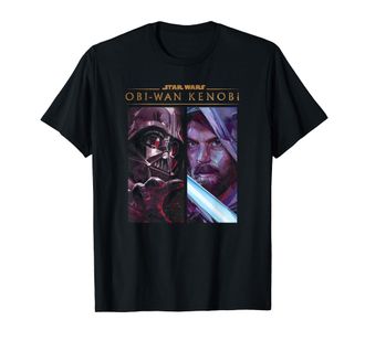 Star Wars Obi-Wan Kenobi Vader And Kenobi Split Poster T-Shirt