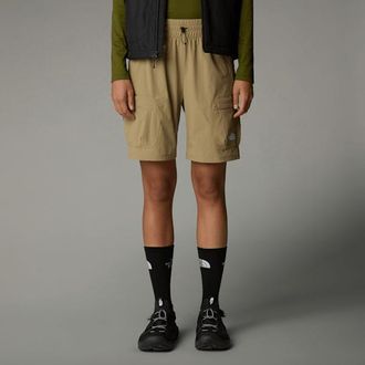 The North Face Verstaubare Shorts Für Damen Kelp Tan Größe XL female