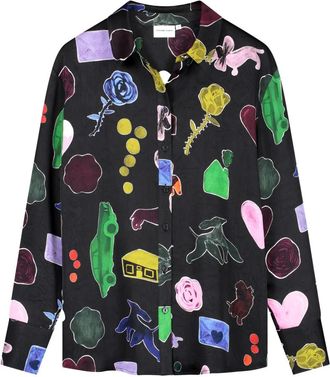 Fab By Fabienne Chapot Fabienne Chapot - Tony Blouse - Femme - Blouses et Chemises - Multicolore - Taille: 42 FR