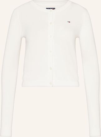 Tommy Jeans Strickjacke weiss