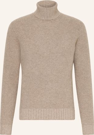 Fioroni Cashmere Fioroni Rollkragenpullover Aus Cashmere beige