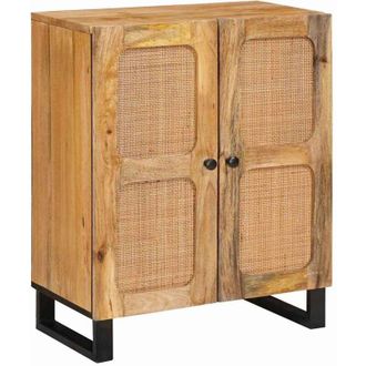 vidaXL vidaXL Buffet Marron 60 x 33 x 75 cm Bois de mangue massif
