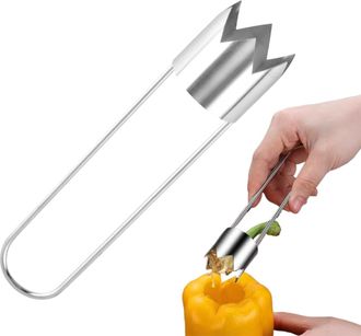 Generic Fruit Core Remover, Pumpkin Pitter Remover, Efficient Fruit and Vegetable Stainless Corer and Pitter Removal for Pear, Cherry