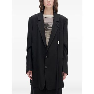 Ann Demeulemeester Agnes Single-breasted Blazer
