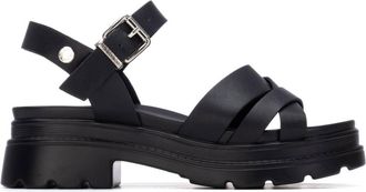 Refresh Sandalen Damen Schwarz - Bequeme und vielseitige Schuhe - Casual Mode - Modell 17515801 (Gr&ouml;&szlig;e 37)