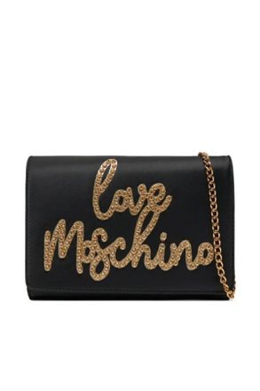 Love Moschino Damen Jc4055pp1mlh100a Schultertasche, Schwarz