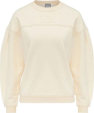 Max Mara Femme, Sweatshirts et sweats &agrave; capuche, Beige, Taille: 38 FR Collection de SweaT-shirts & SweaT-shirts &agrave; capuche &Eacute;l&eacute;gants