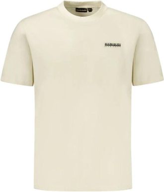 Napapijri Kurz&auml;rmeliges T-Shirt - - Tops - Herren - Beige - L