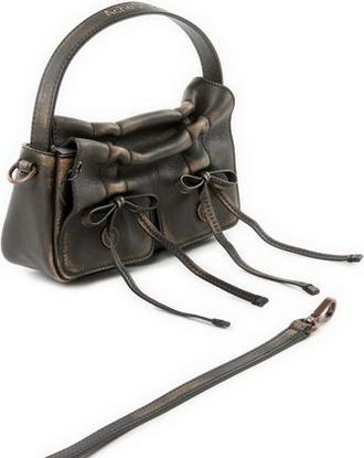 Acne Studios Micro-sac multipoches en cuir