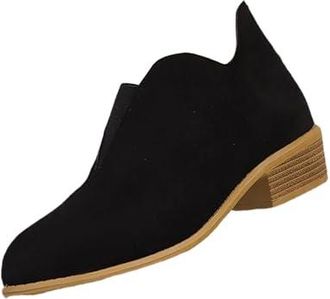 Generico Bottines pour femme dhiver &eacute;l&eacute;gantes, bottes dhiver pour femme, imperm&eacute;able, basses, bottes d&eacute;contract&eacute;es, b&ucirc;ches, molles, bottines, femmes, motards, 